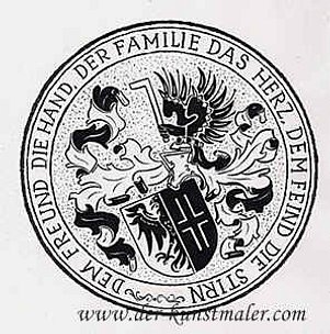 Coat of Arms Seal - Stamp Artwork Printing & Engraving - Unique Family ...